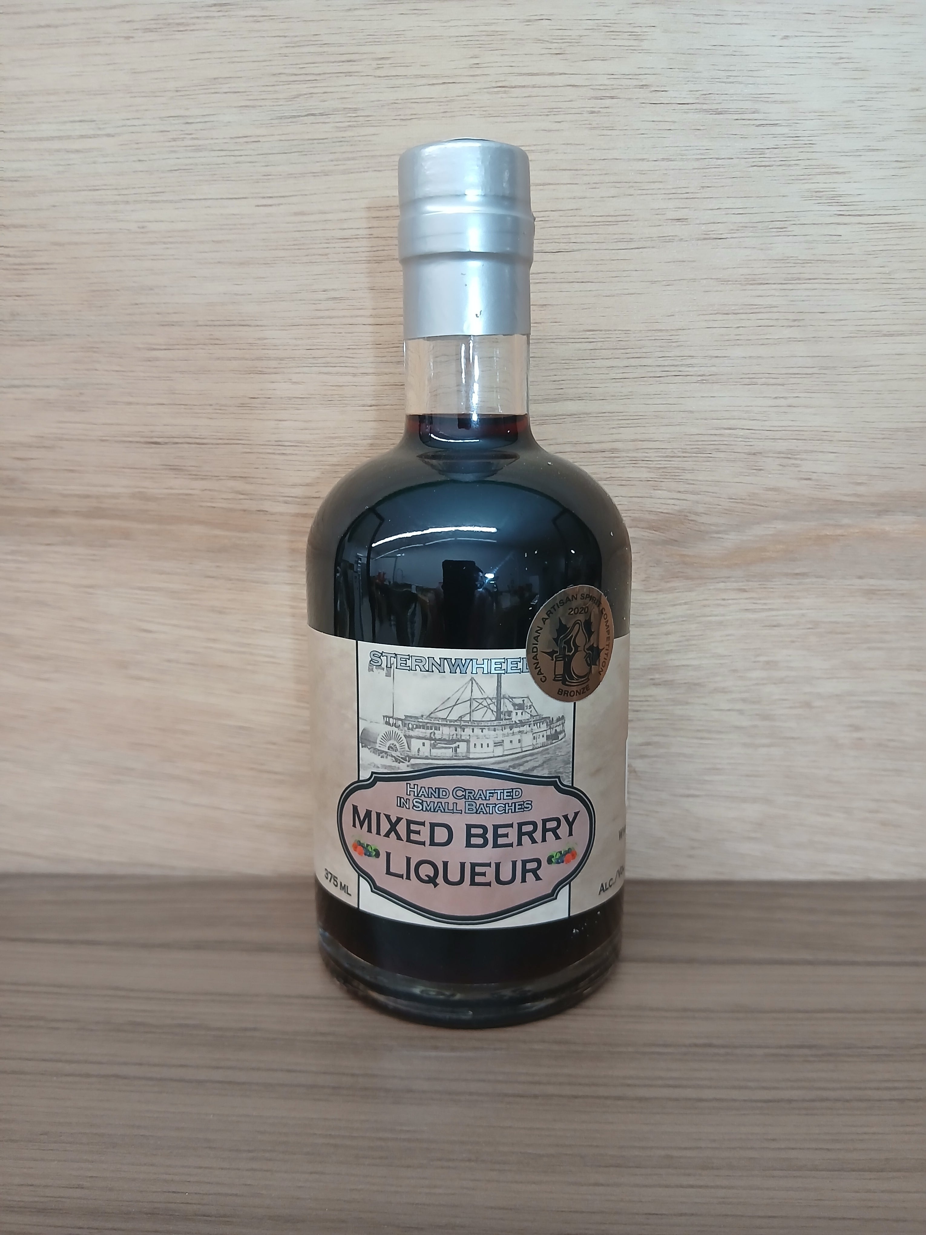 Mixed Berry Liqueur - 2020 Bronze Medalist – Sternwheeler Craft Distillery